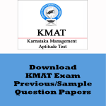 KMAT 2023, 2022, 2021 Question Papers with Answers PDF Free Download ...