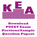 Karnataka PGCET 2023, 2022, 2021 Question Papers with Answers Pdf Download