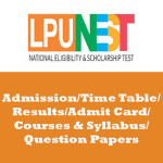 LPU NEST 2023, 2022, 2021 Question Papers Solved Pdf Download