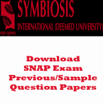 SNAP 2023, 2022, 2021 Question Papers with Answers PDF Download